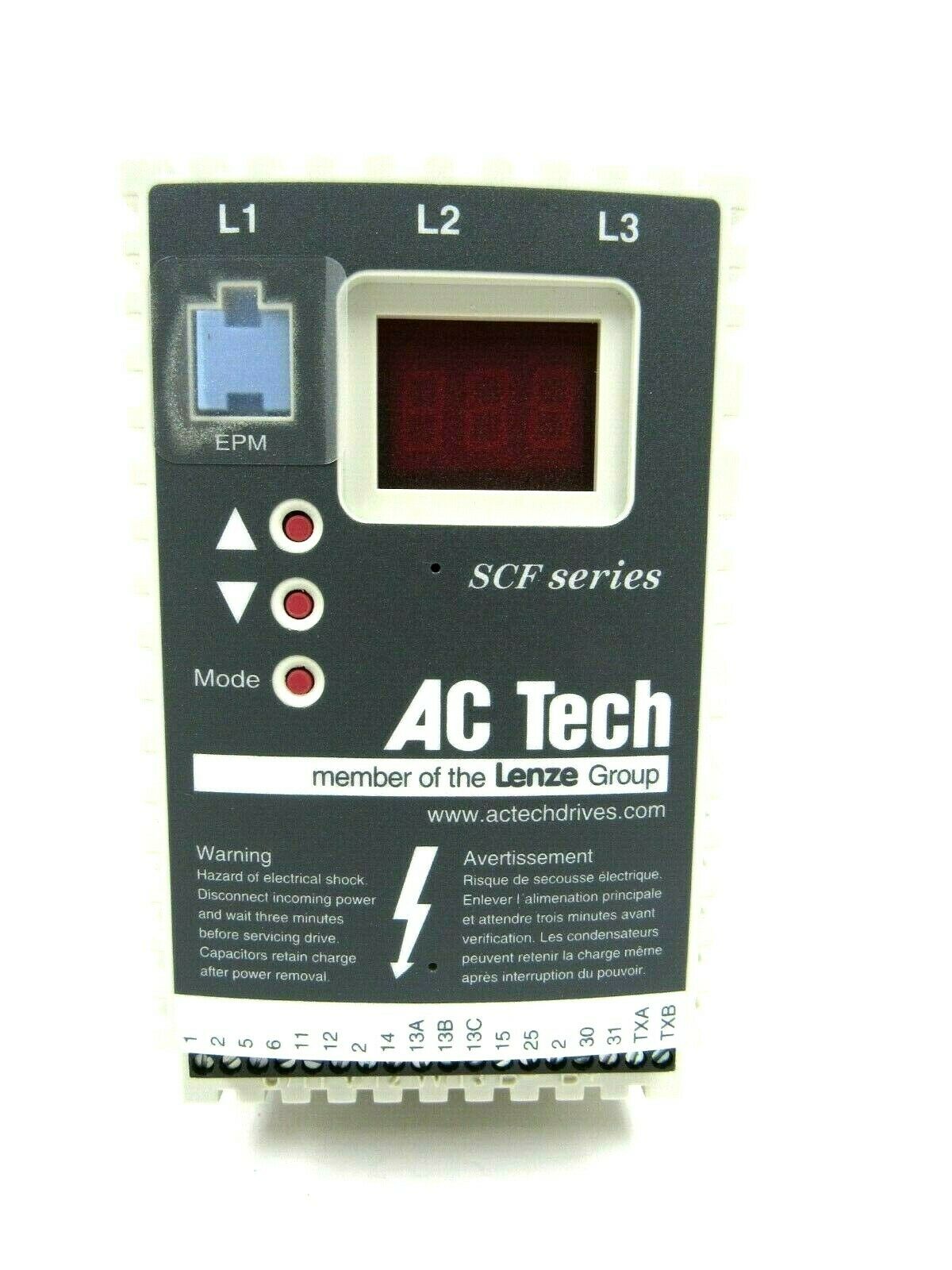 NEW AC TECH SF210 AC MOTOR CONTROL 1HP - SB Industrial Supply, Inc.