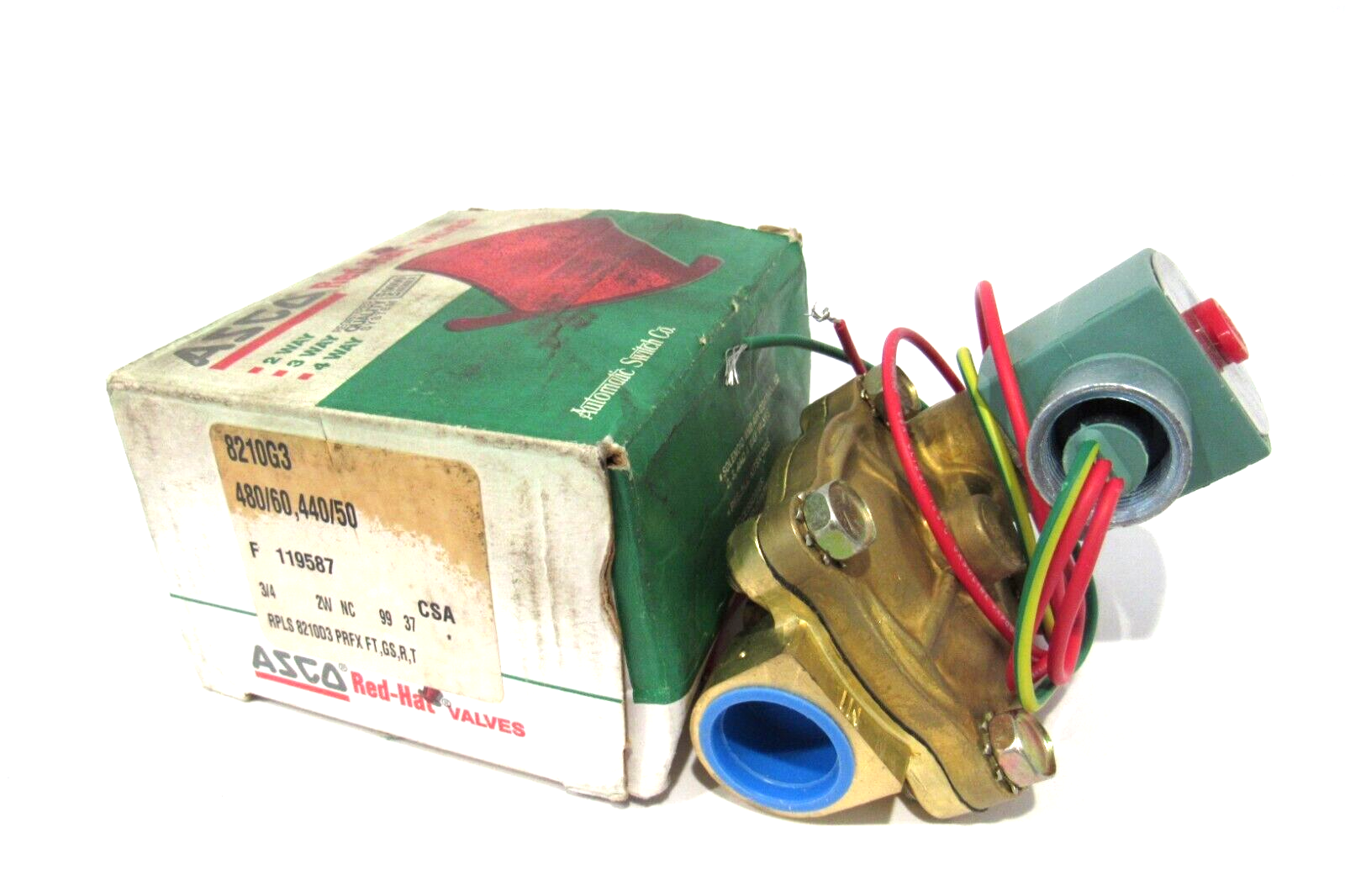 NEW ASCO 8210G3 SOLENOID VALVE - SB Industrial Supply, Inc.