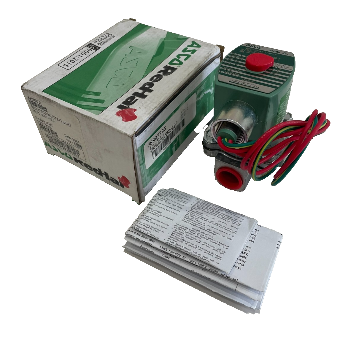 NEW ASCO 8215G020 SOLENOID VALVE 120/60, 110/50 - SB Industrial Supply ...