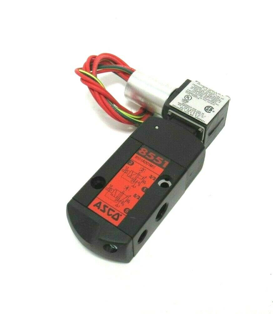 NEW ASCO EF8551A001MS SOLENOID VALVE A638132 1/4" 21599 - SB Industrial ...