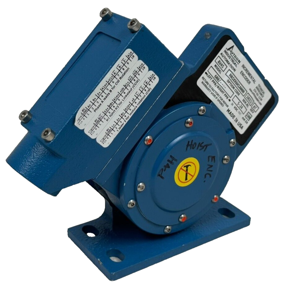 NEW AVTRON AV45-HASXX6H1A000 INCREMENTAL ENCODER 600PPR REV. AT - SB Industrial Supply, Inc.