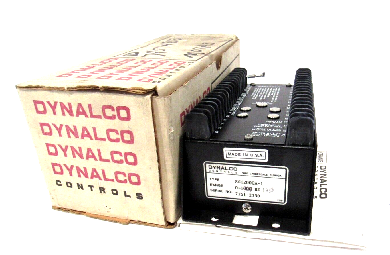 NEW DYNALCO CONTROLS SST2000A-1 SPEED SWITCH SST2000A1 - SB Industrial ...