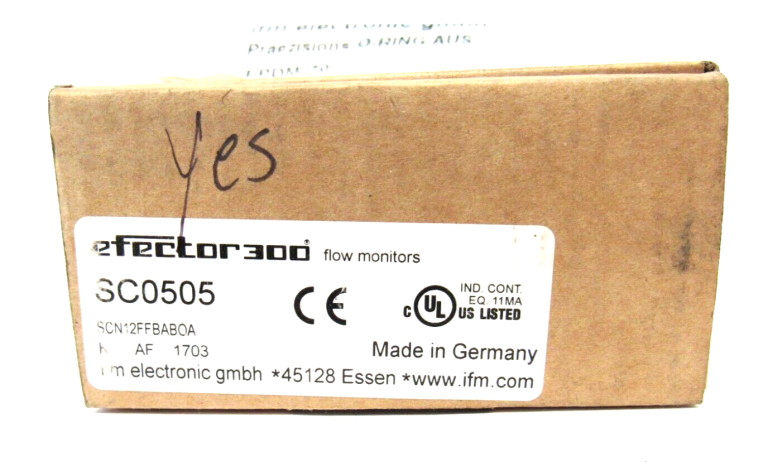 NEW EFECTOR SCN12FFBABOA FLOW MONITOR SC0505 - SB Industrial Supply, Inc.