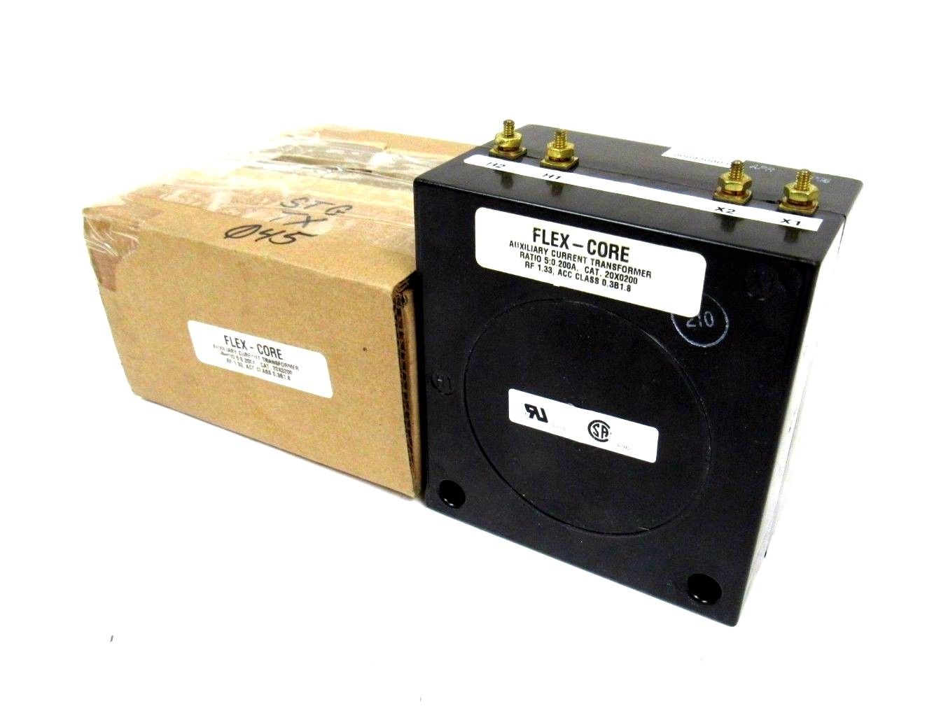 NEW FLEX CORE 20X0200 AUXILIARY CURRENT TRANSFORMER - SB Industrial ...