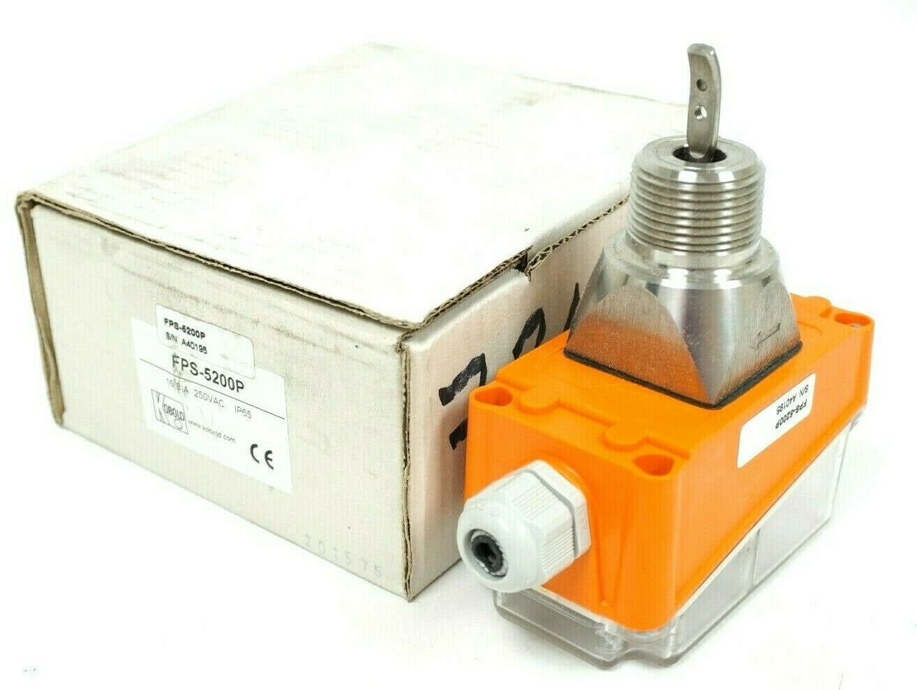 NEW KOBOLD FPS-5200P FLOW SWITCH MICROSWITCH FPS5200P - SB Industrial ...