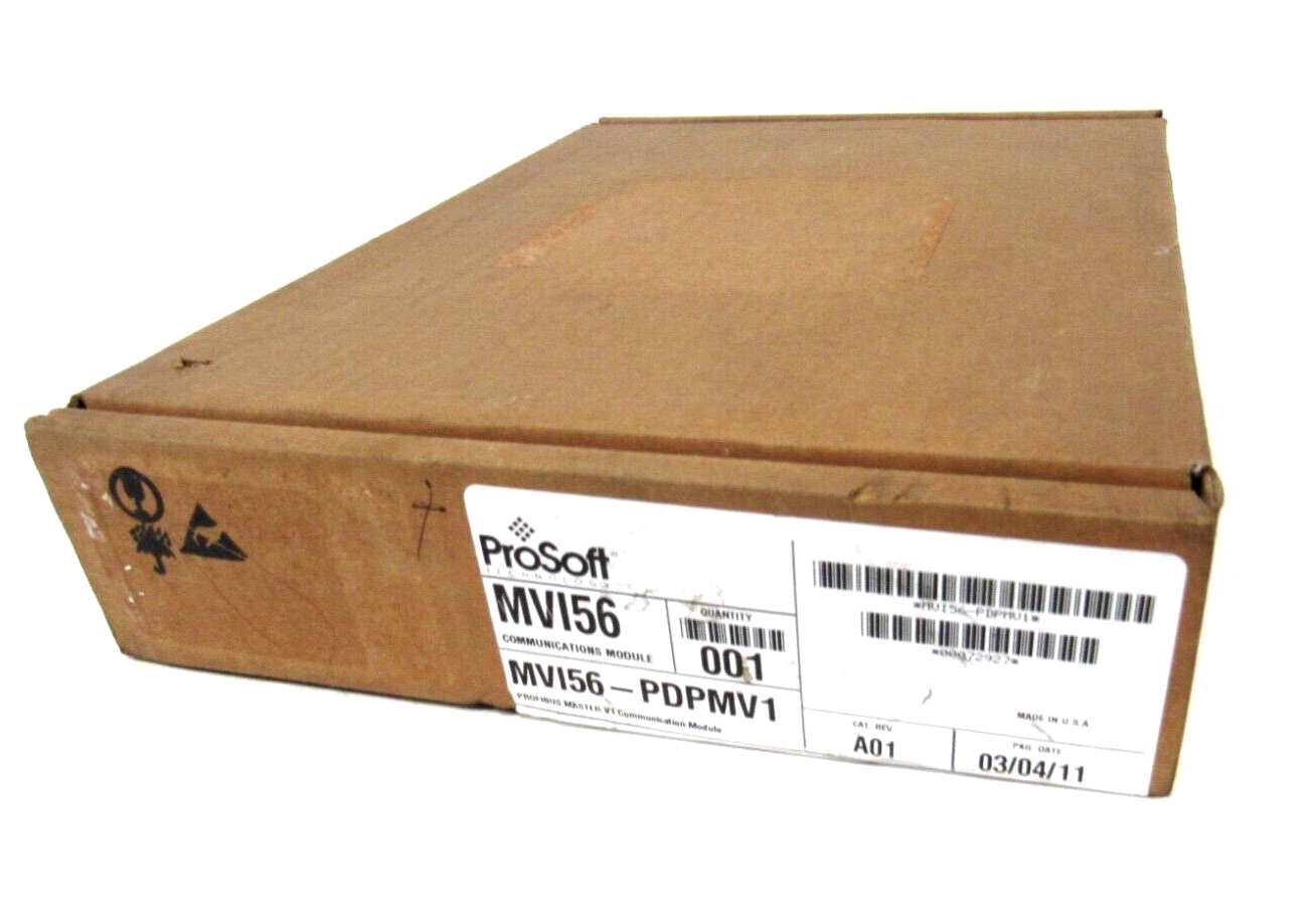 NEW PROSOFT MVI56-PDPMV1 COMMUNICATIONS MODULE MVI56PDPMV1 - SB ...