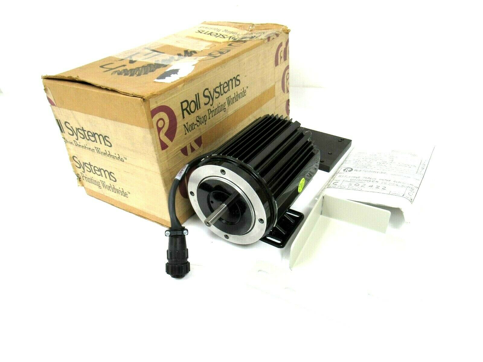 NEW ROLL SYSTEMS 502201 MOTOR ASSEMBLY 502422 501180 - SB Industrial ...