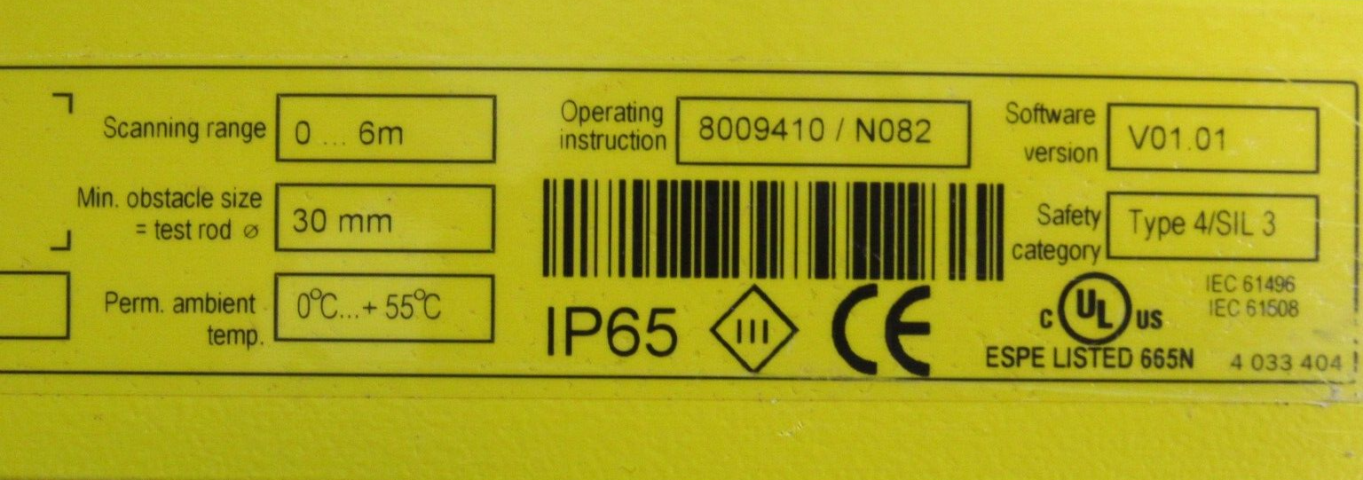 NEW SICK C40E-1803AH030 LIGHT CURTAIN RECEIVER C4000 BASIC 1022239 - SB ...