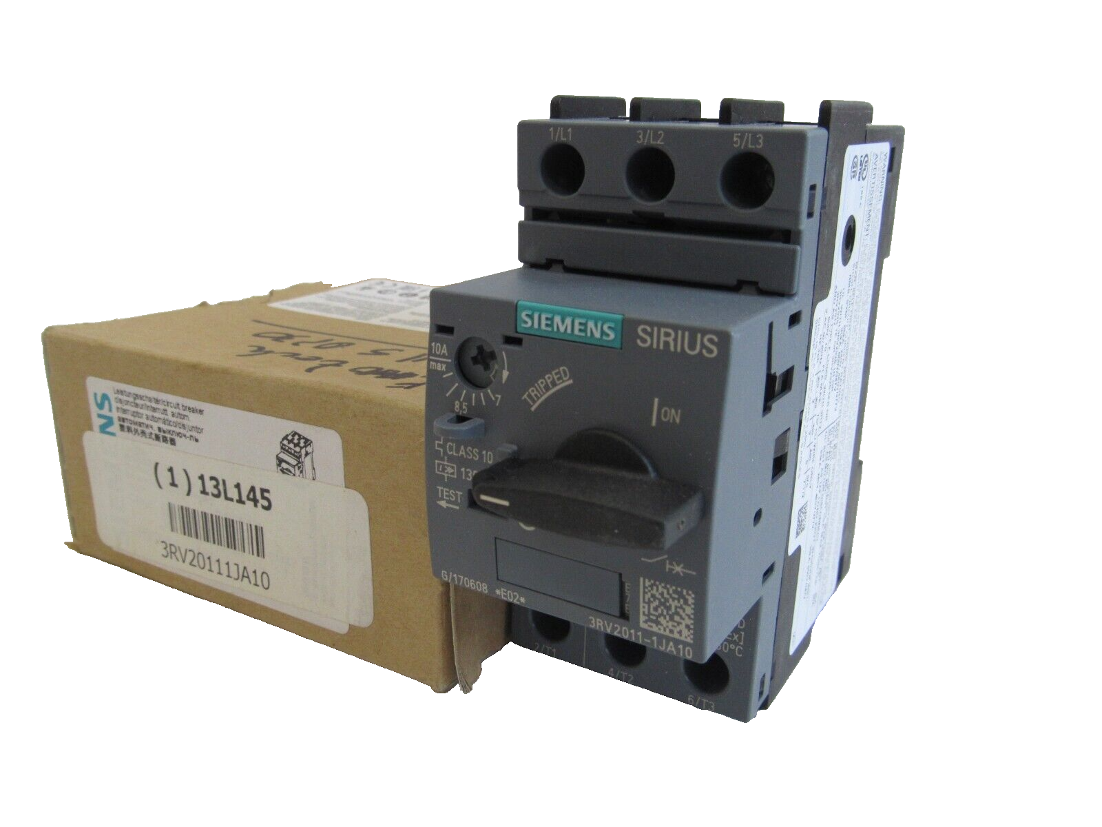 NEW SIEMENS 3RV2011-1JA10 CIRCUIT BREAKER 3RV20111JA10 - SB Industrial ...