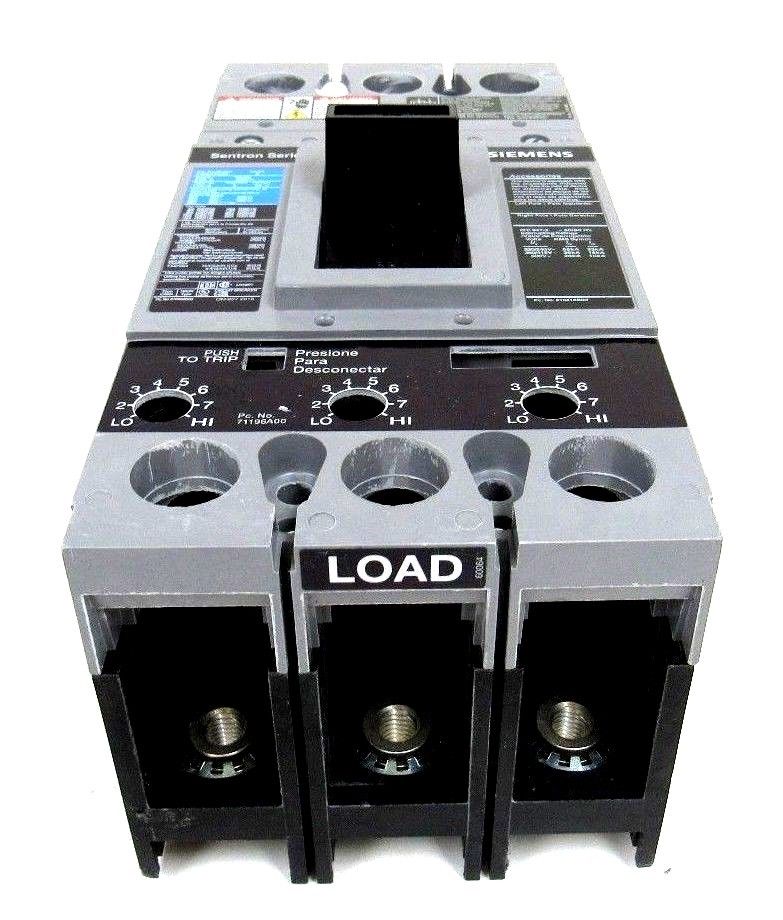 NEW SIEMENS FD63F250 CIRCUIT BREAKER 250A 600V 3 POLE - SB Industrial ...