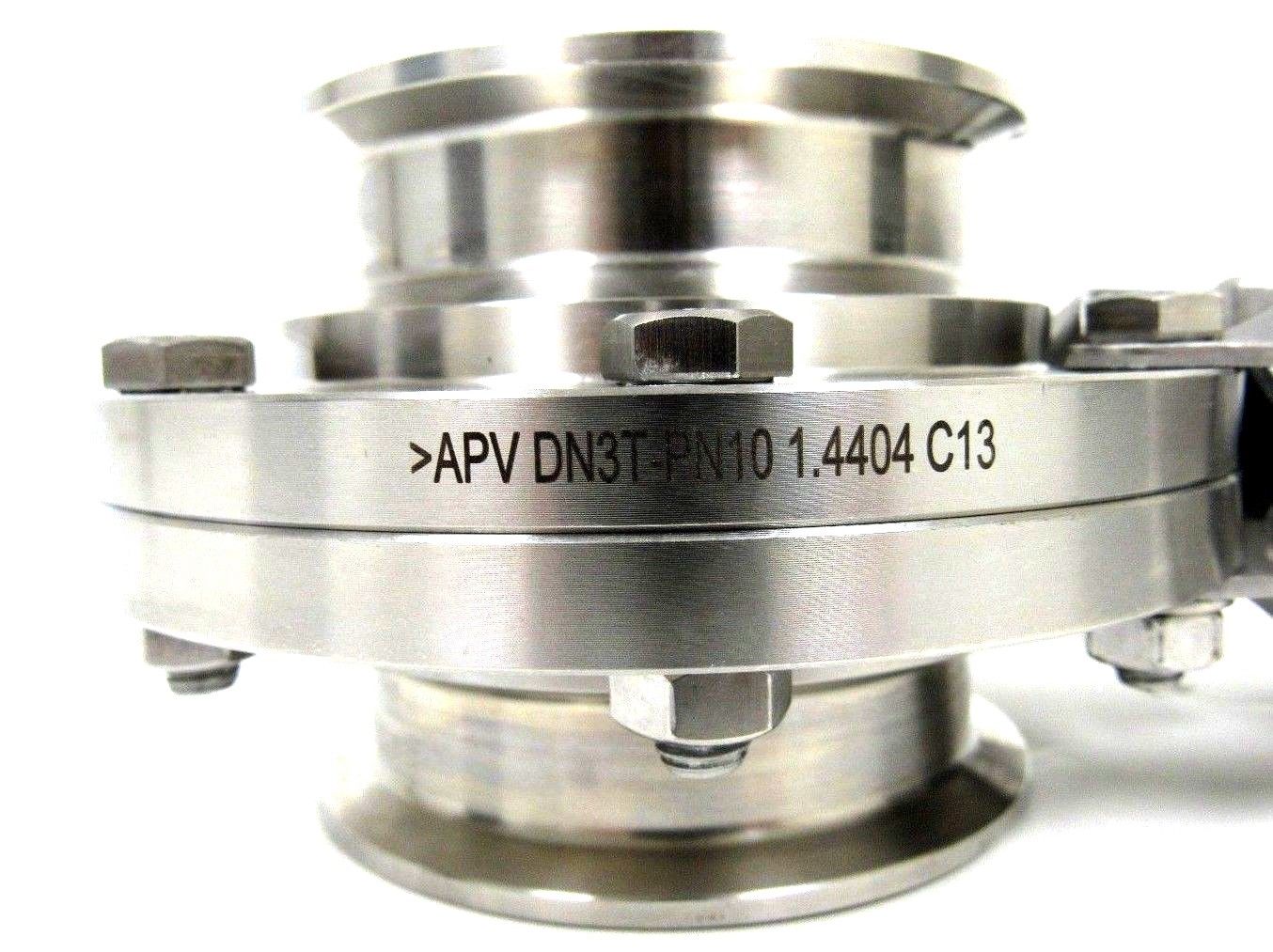 NEW SPX SV100016 BUTTERFLY VALVE APV DN3T-PN10 1.4404 C13 - SB ...