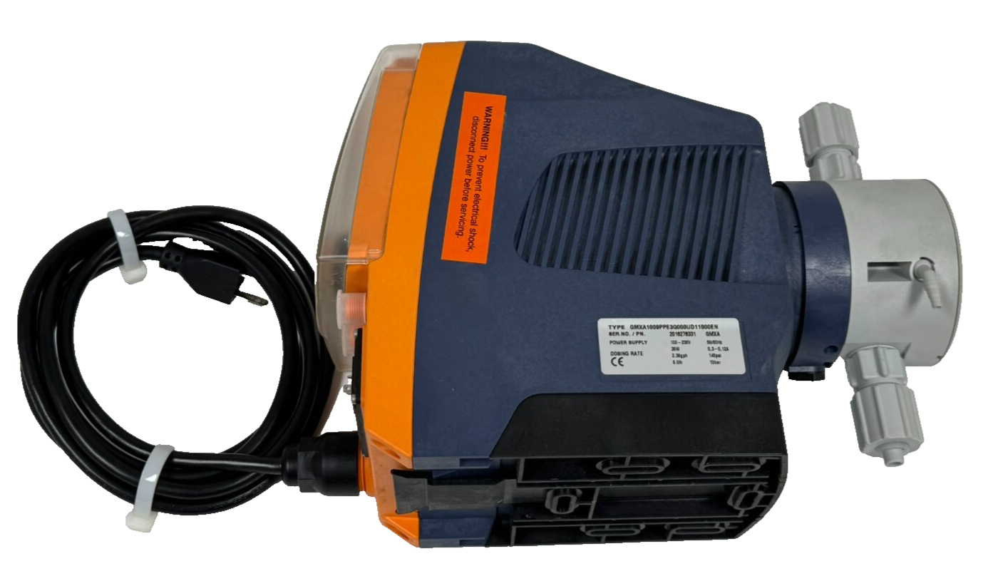 PROMINENT FLUID CONTROLS GMXA1009PPE3Q000UD11000EN DOSING PUMP ...
