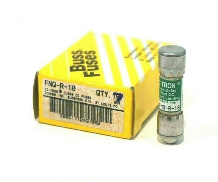 7 NEW BUSSMANN FNQ-R-10 FUSES FNQR10 - SB Industrial Supply, Inc.