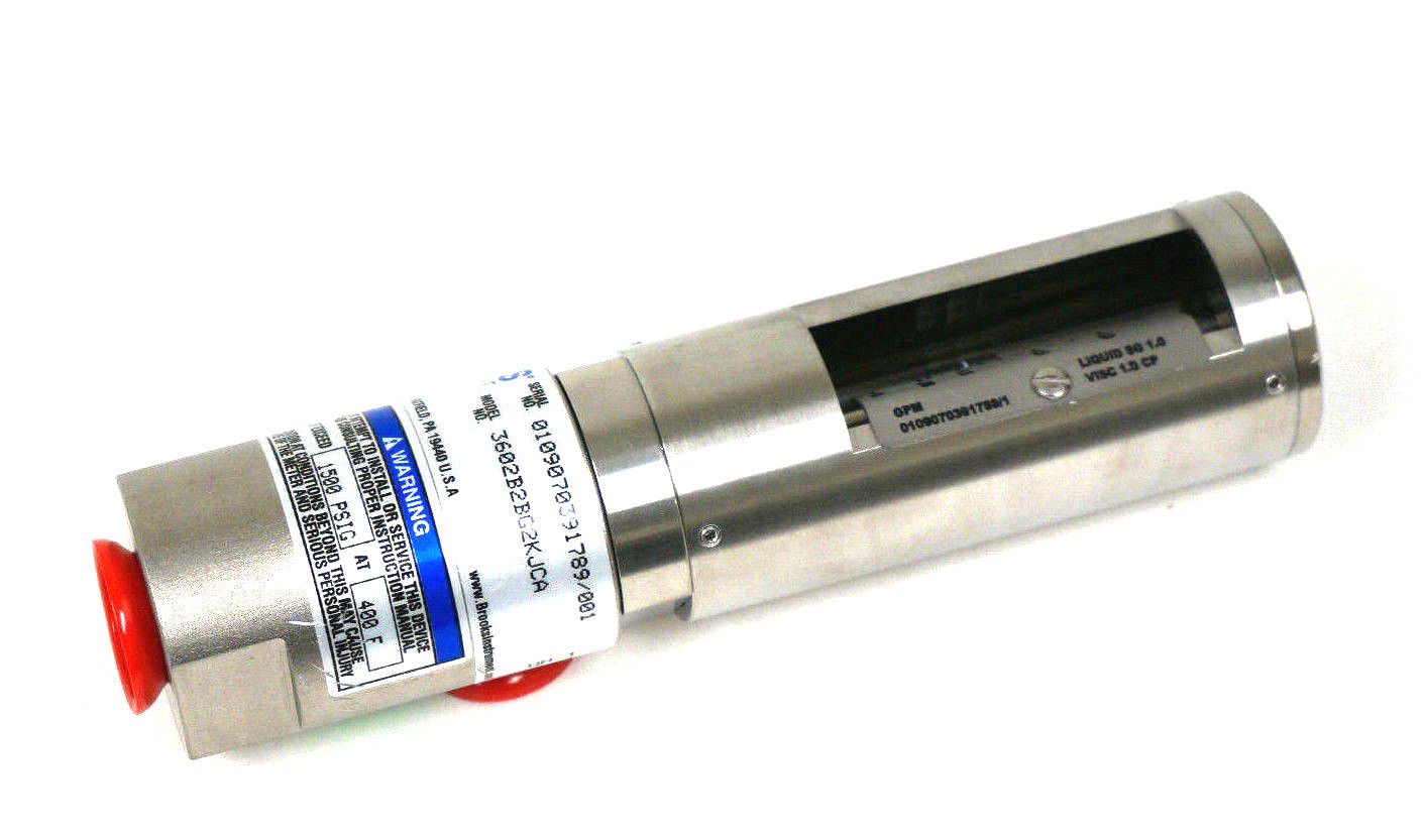 NEW BROOKS INSTRUMENTS 3602B2BG2KJCA FLOW INDICATOR 5GPM - SB ...