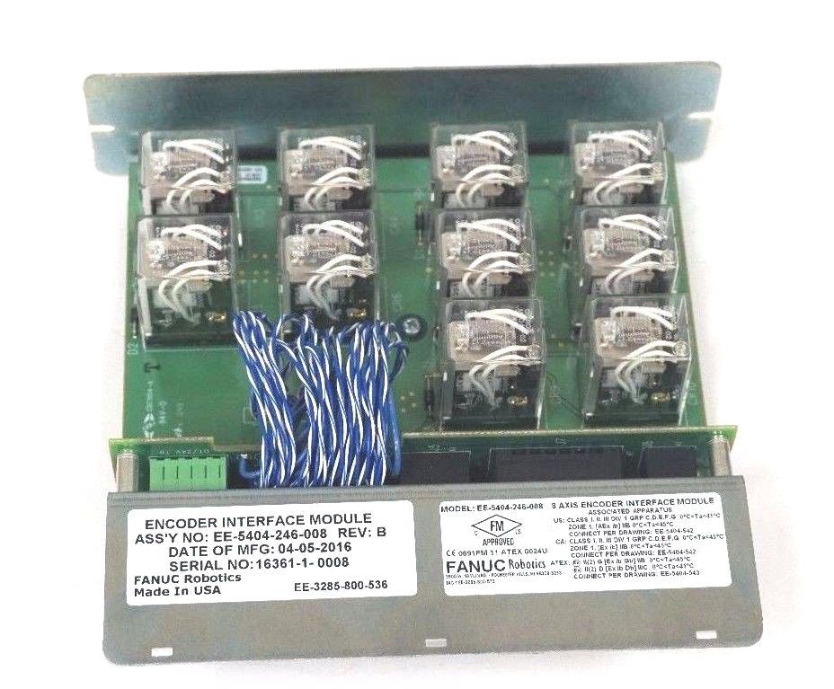 NEW FANUC EE-5404-246-008 ENCODER INTERFACE MODULE REV. B - SB ...