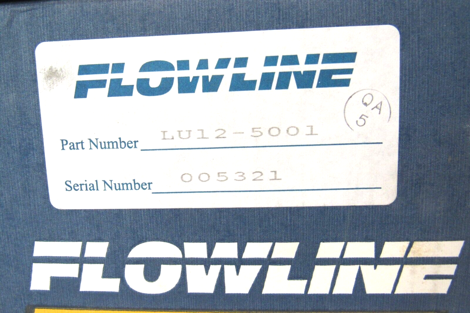 NEW FLOWLINE LU12-5001 LEVEL SWITCH LU125001 - SB Industrial Supply, Inc.