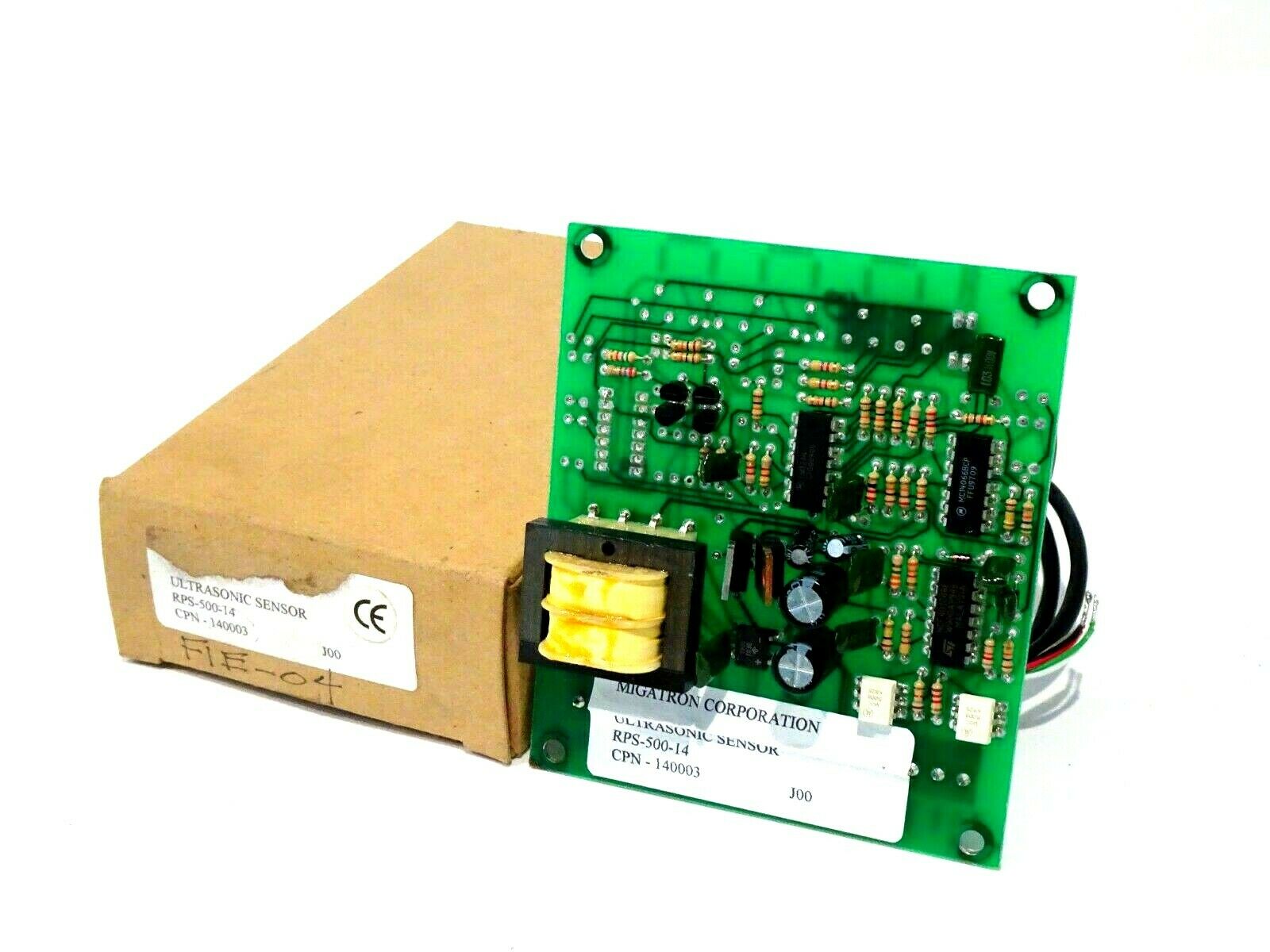 NEW MIGATRON RPS-500-14 ULTRASONIC SENSOR RPS50014 - SB Industrial ...