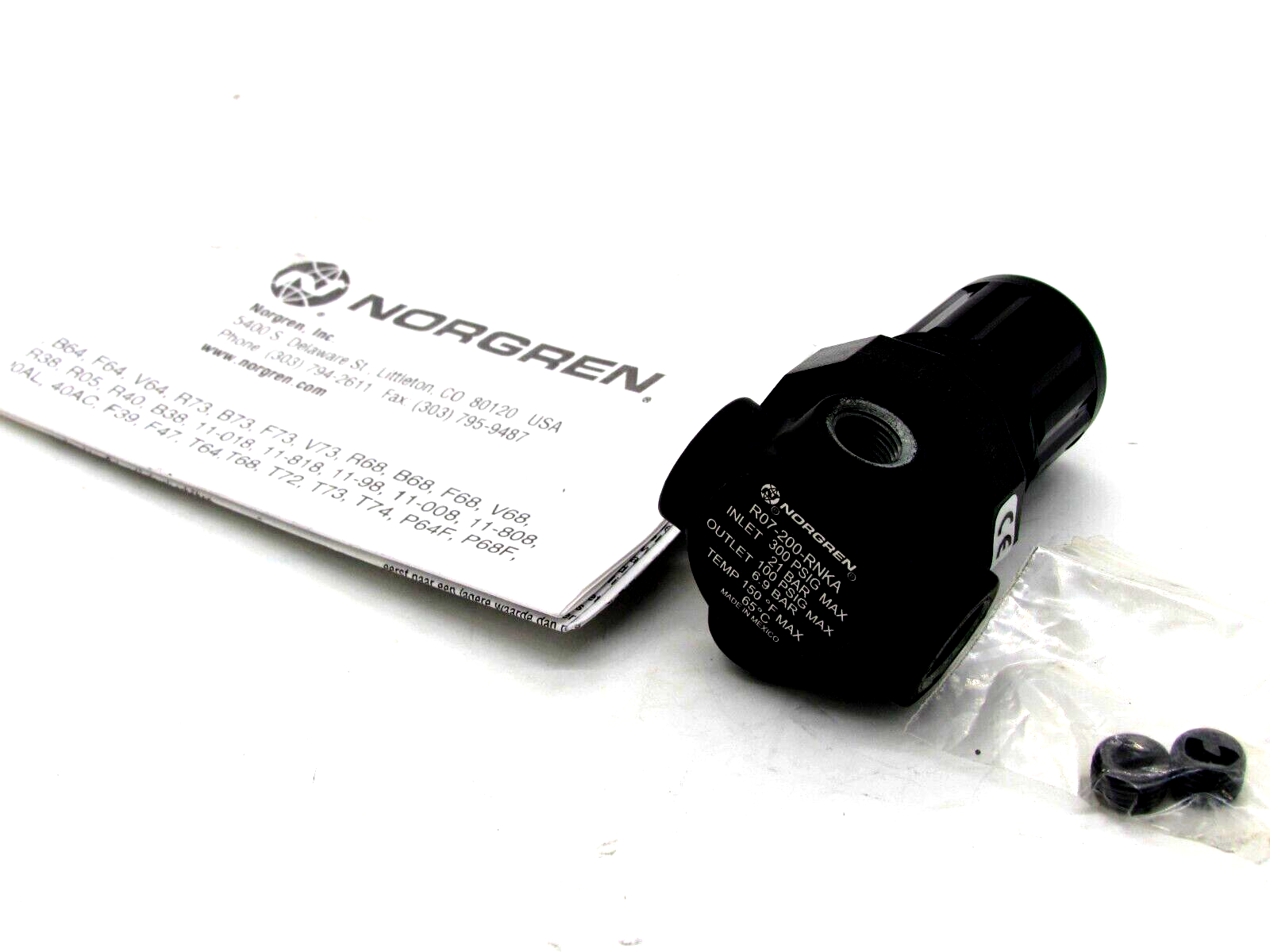 NEW NORGREN R07-200-RNKA PNEUMATIC REGULATOR R07200RNKA - SB Industrial ...