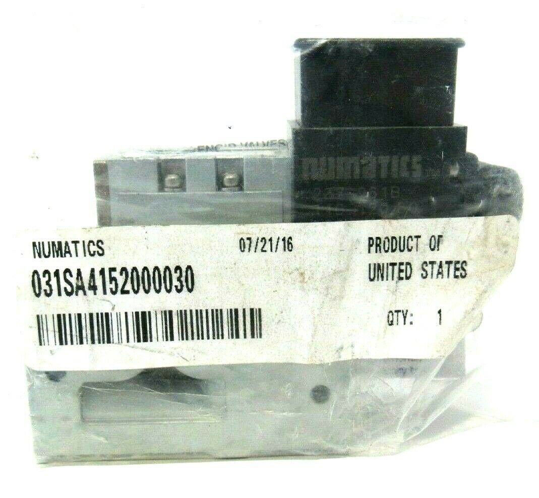 NEW NUMATICS 031SA4152000030 SOLENOID VALVE - SB Industrial Supply, Inc.