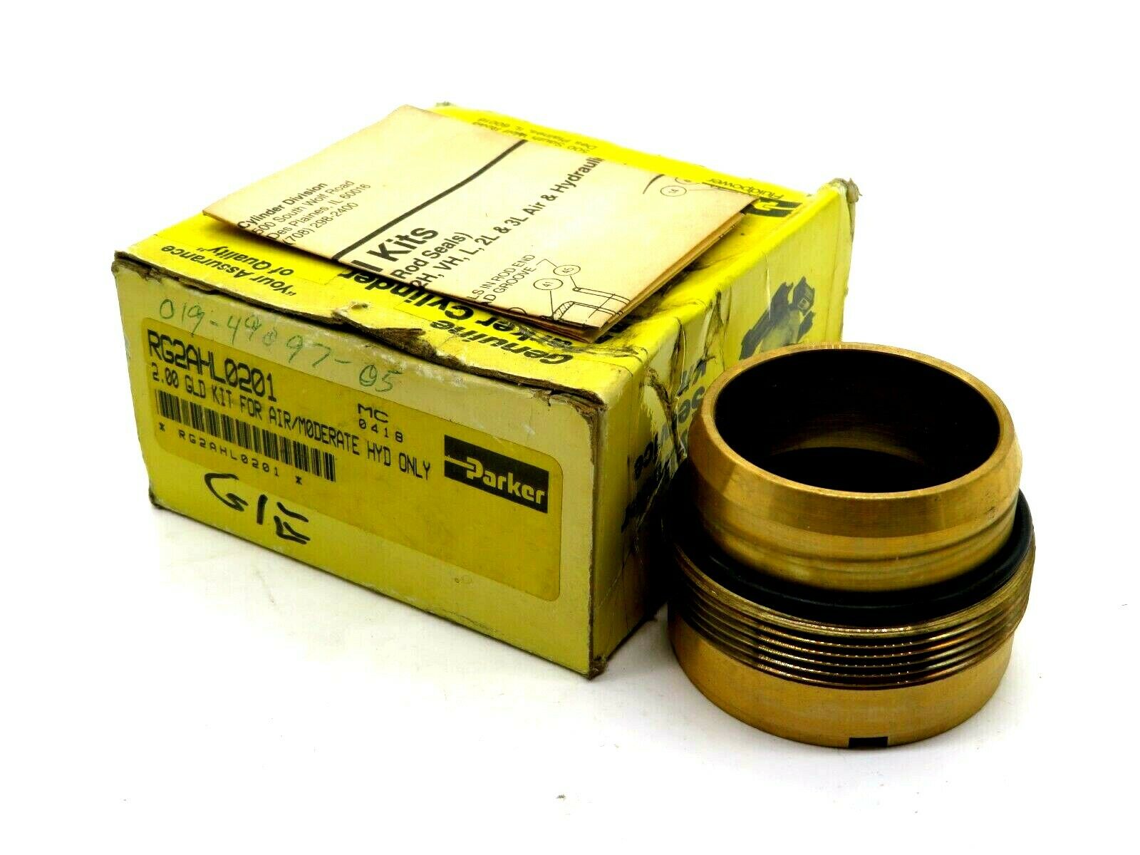 NEW PARKER RG2AHL0201 2.00 GLAND KIT - SB Industrial Supply, Inc.