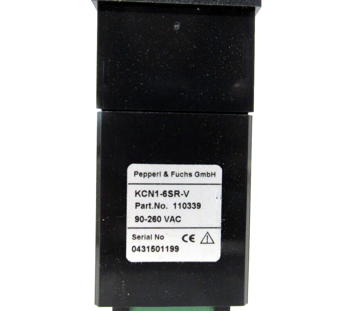 NEW PEPPERL & FUCHS KCN1-6SR-V COUNTER 110339 90-260 VAC. KCN16SRV - SB ...