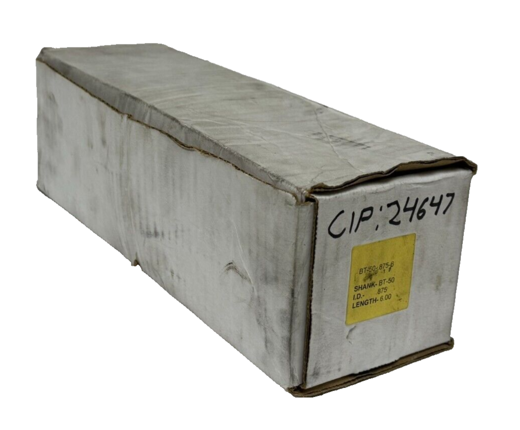 NEW PRECISION COMPONENTS BT-50-.875-6 END MILL EXTENSION 5/8-18 X 5/16 ...