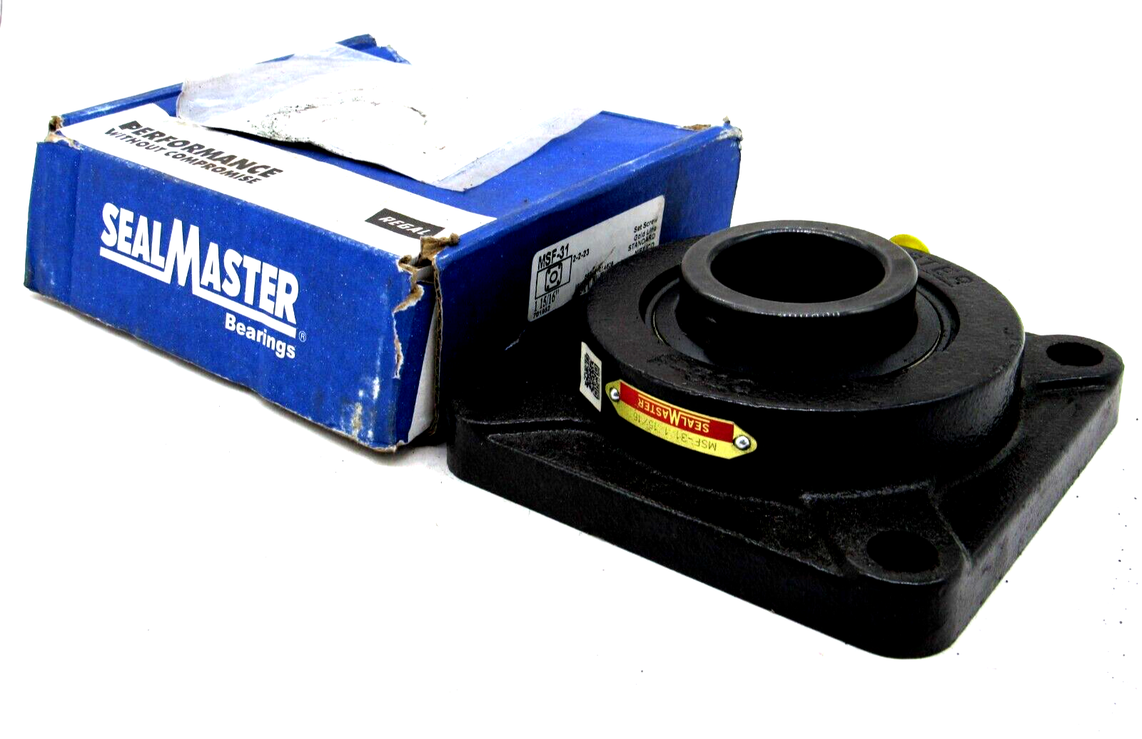 NEW SEALMASTER MSF-31 BALL BEARING FLANGE MOUNT MSF31 - SB Industrial Supply, Inc.