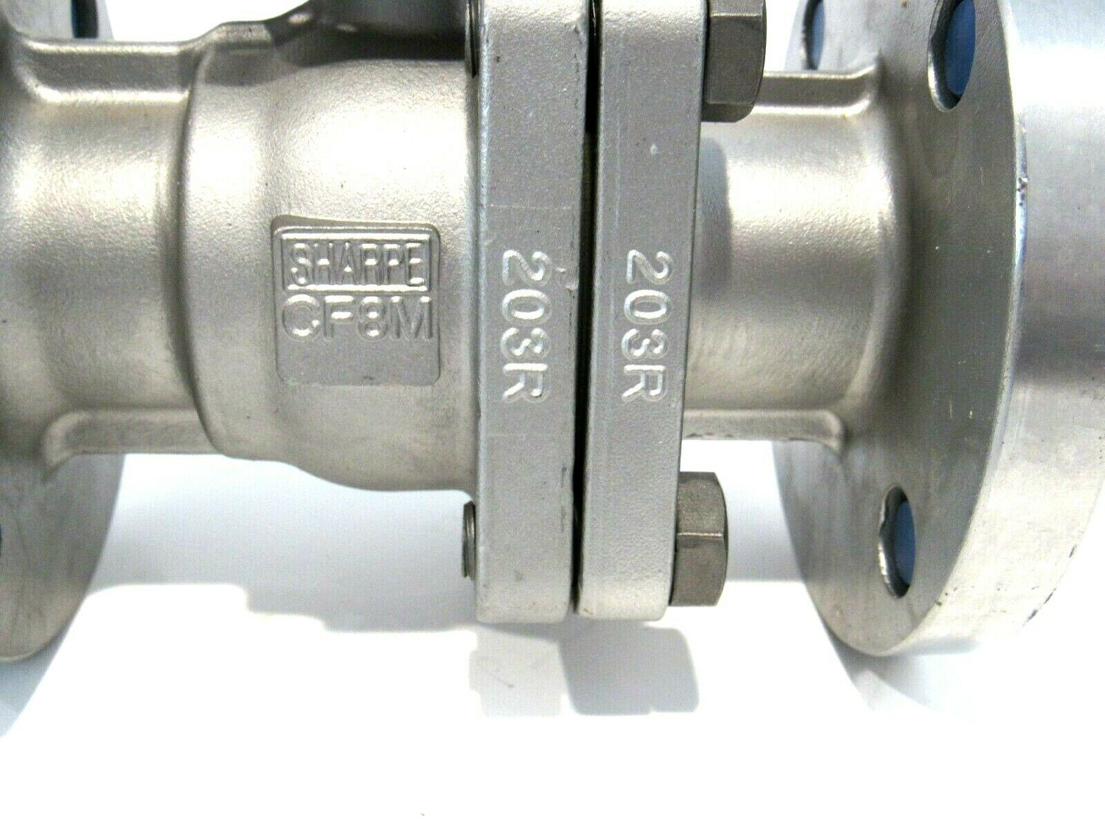 NEW SHARPE CF8M BALL VALVE 1-1/2" MR-01-075 - SB Industrial Supply, Inc.