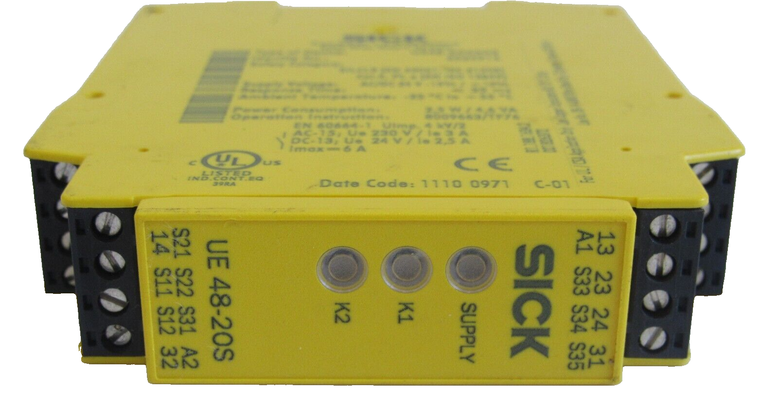 NEW SICK UE48-2OS3D2 SAFETY RELAY 6024916 UE482OS3D2 - SB Industrial ...