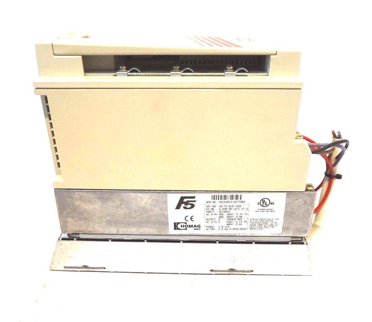 USED KEB COMBIVERT 09.F5.B1B-YA00 INVERTER DRIVE 09F5B1BYA00 - SB ...