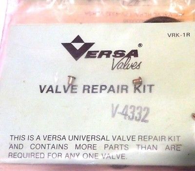 9 NEW VERSA VALVES V-4332 VALVE REPAIR KIT V4332 - SB Industrial Supply ...