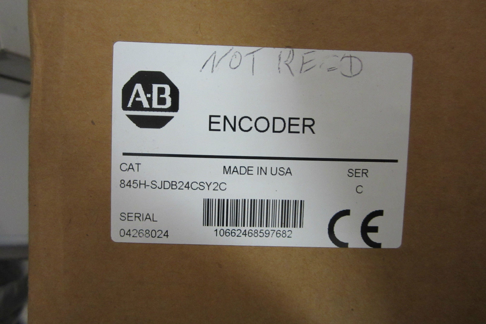 NEW ALLEN BRADLEY 845H-SJDB24CSY2C ENCODER 845HSJDB24CSY2C - SB ...