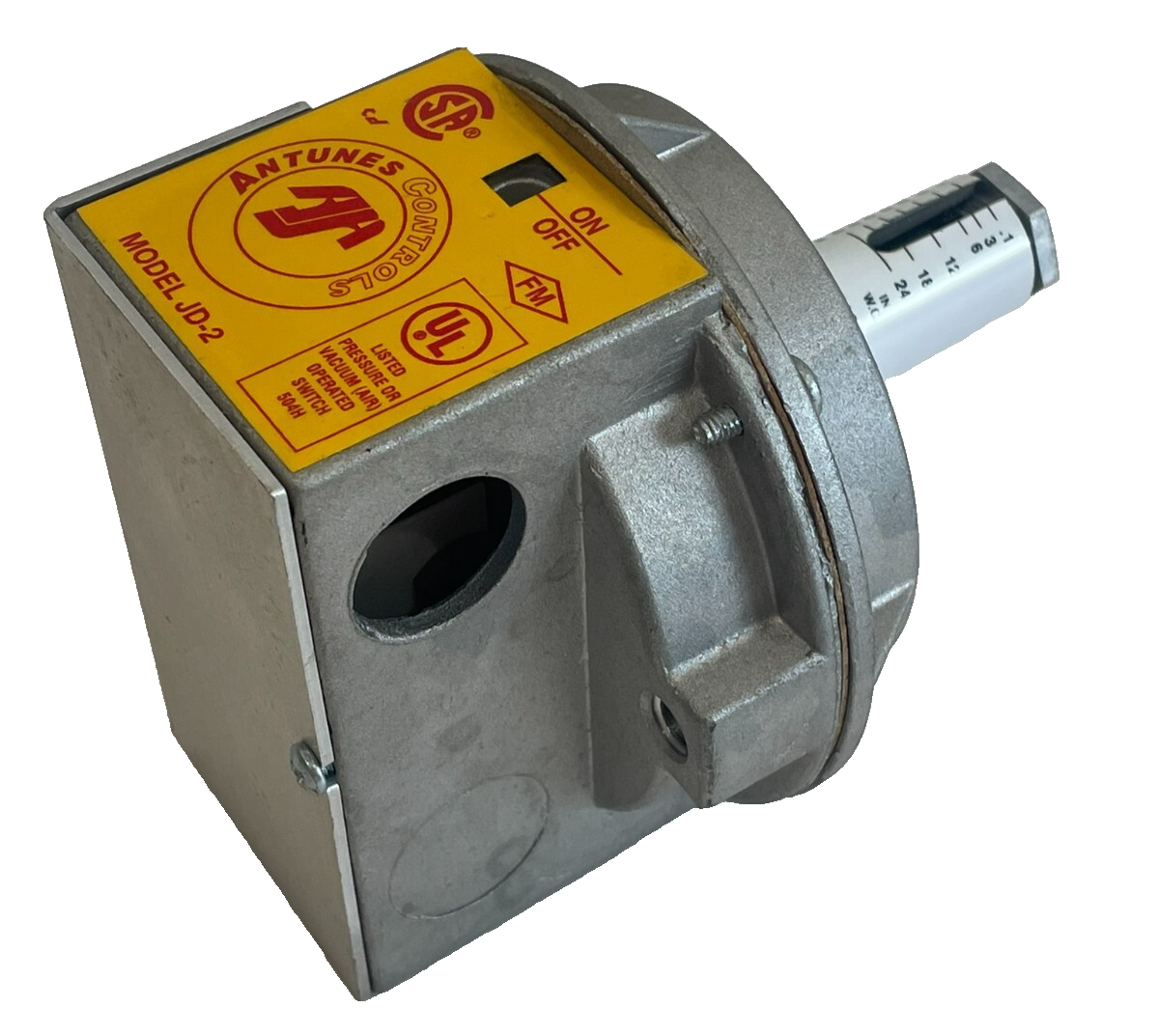 NEW ANTUNES CONTROLS JD-2 RED AIR PRESSURE SWITCH JD2 RED - SB Industrial Supply, Inc.