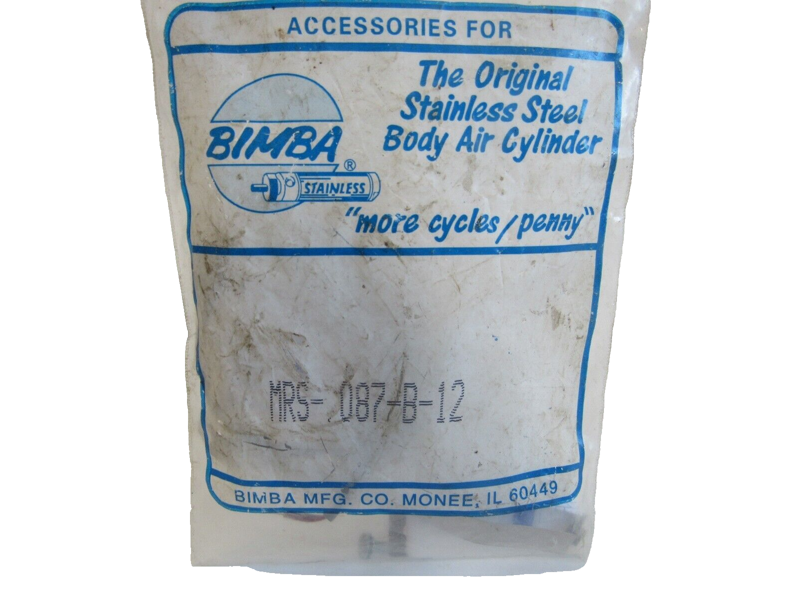 NEW BIMBA MRS-.087-B-12 REED SWITCH MRS087B12 - SB Industrial Supply, Inc.