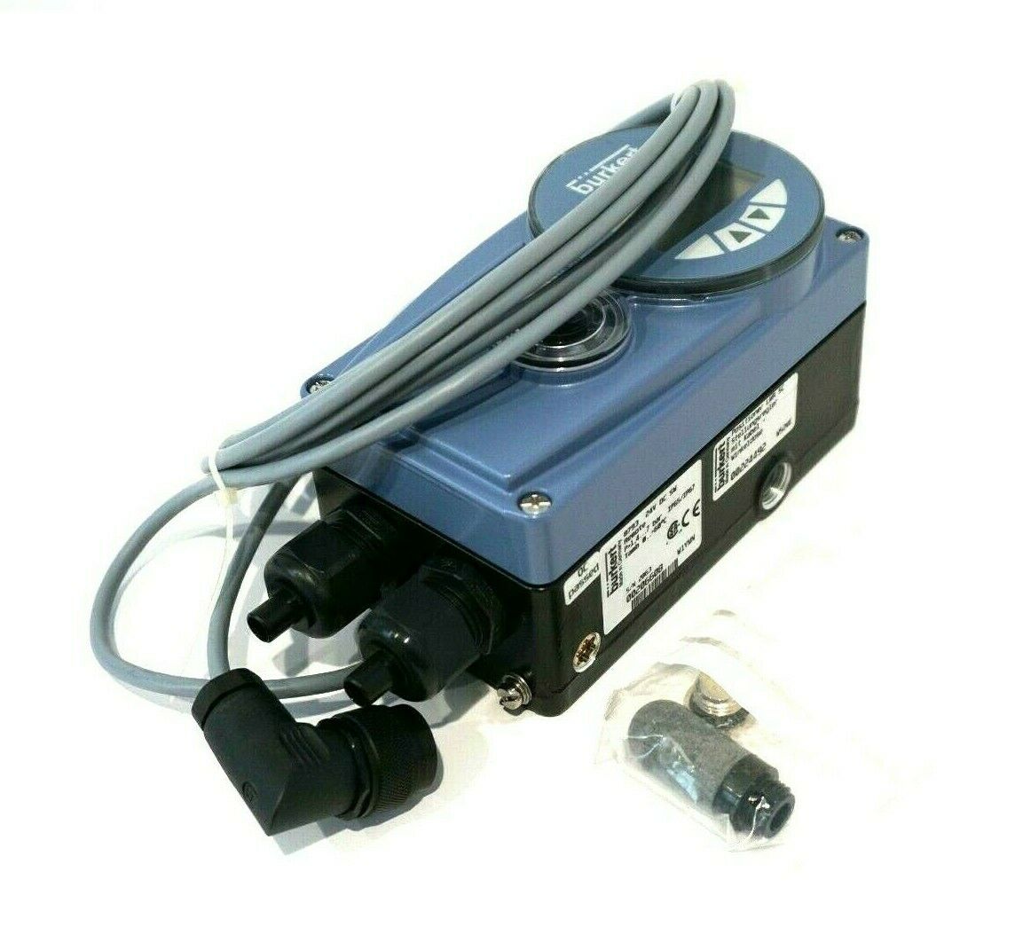 NEW BURKERT POSITIONER TYPE 8793 ELECTRO PNEUMATIC PROCESS CONTROLLER ...