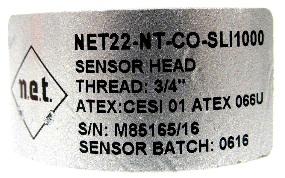 NEW CONSPEC CONTROLS NET22-NT-CO-SLI1000 SENSOR HEAD P2261-3-36 ...