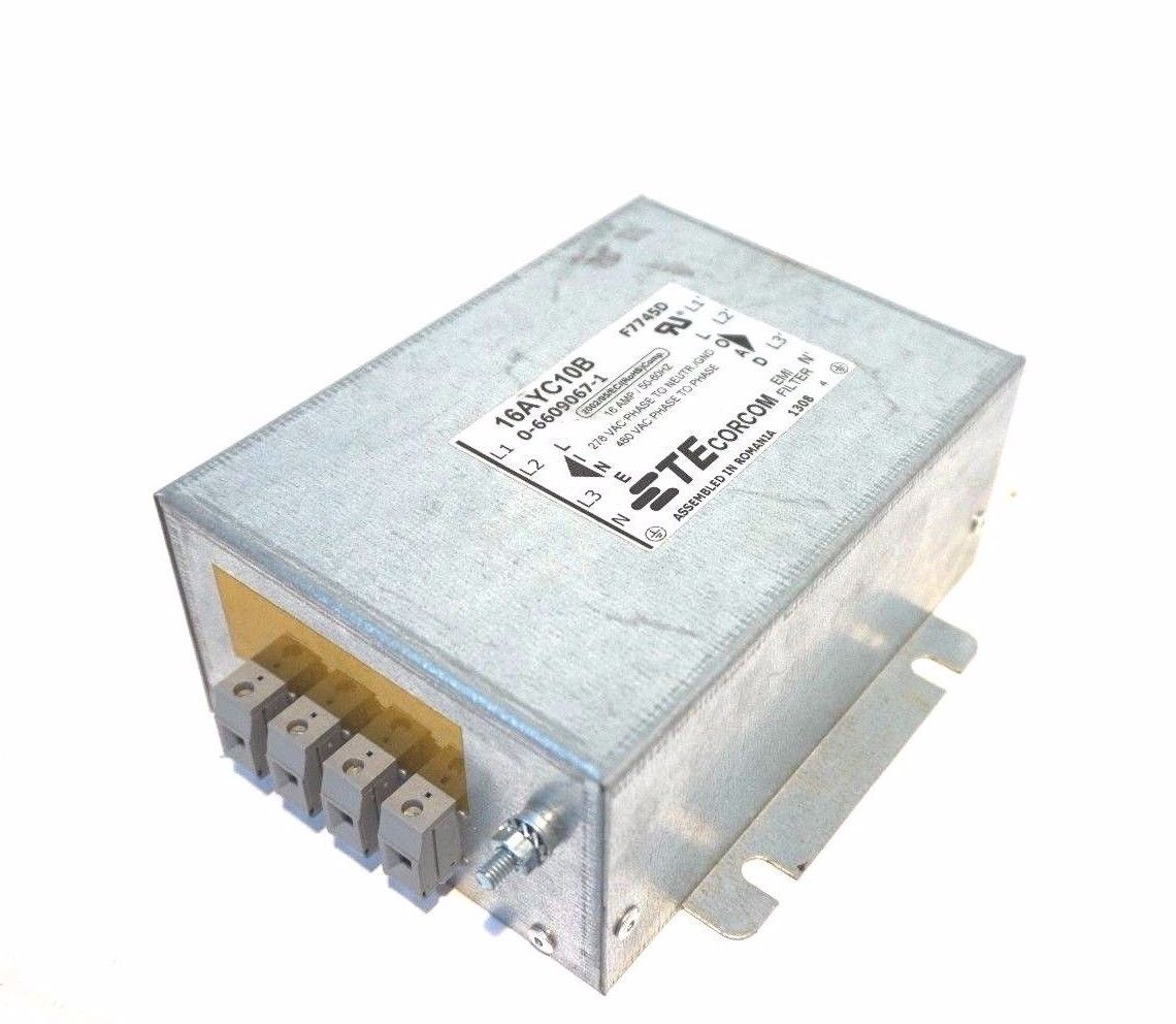 NEW CORCOM 16AYC10B EMI FILTER - SB Industrial Supply, Inc.