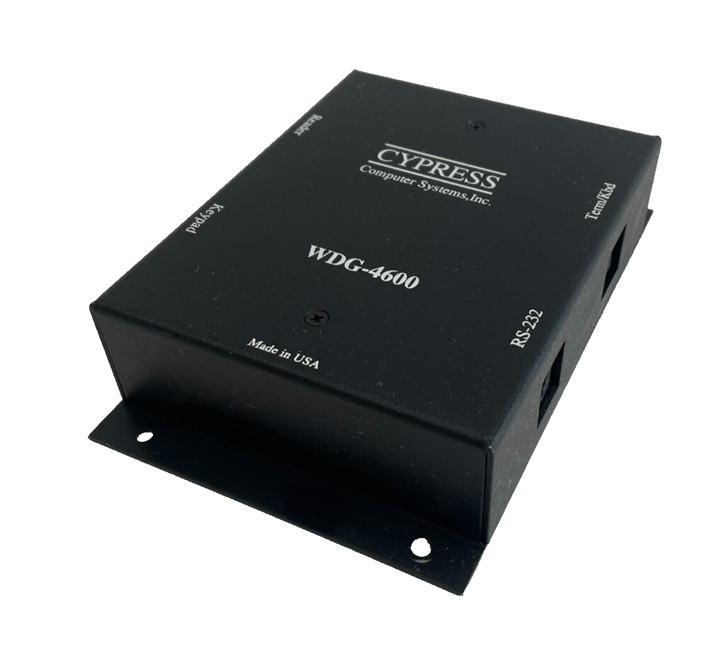 NEW CYPRESS WDG-4600 DATA WEDGE UNIT RS-232 WDG4600 - SB Industrial ...