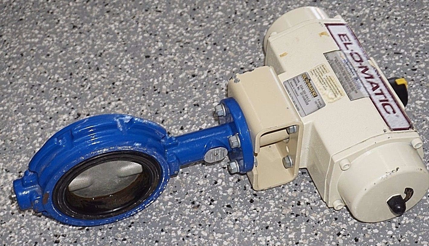 NEW ELOMATIC ESA 200-3 PNEUMATIC ACTUATOR W/ WC-810-F3 VALVE ESA2003 ...
