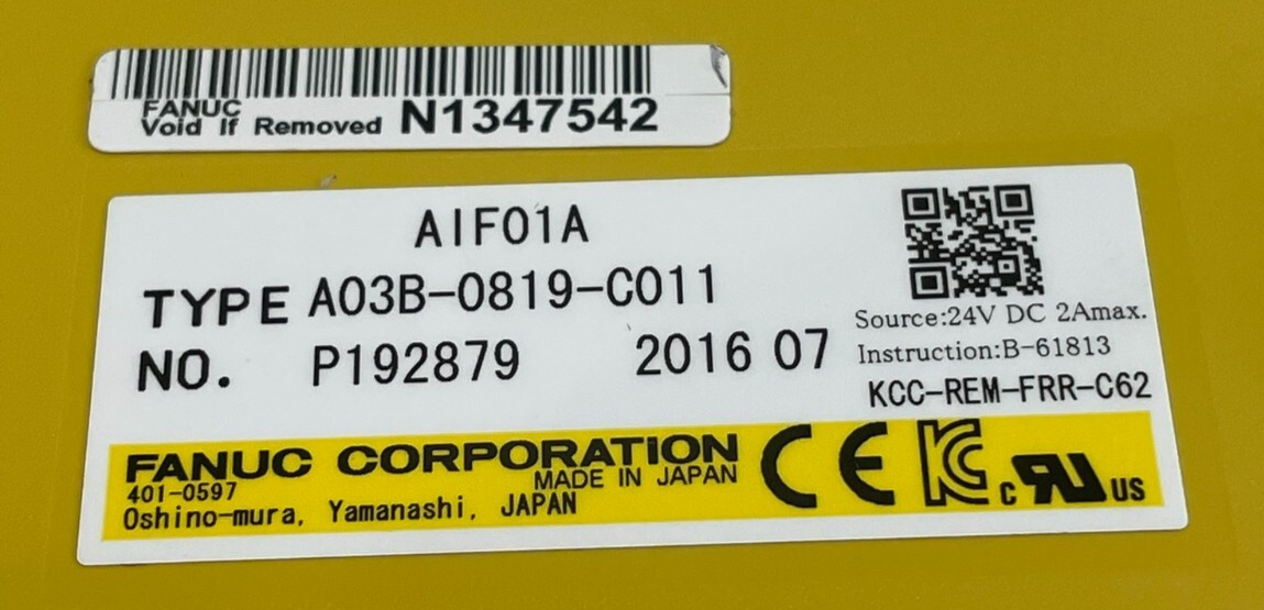 NEW FANUC AIFO1A INTERFACE MODULE A03B-0819-C011 - SB Industrial Supply ...