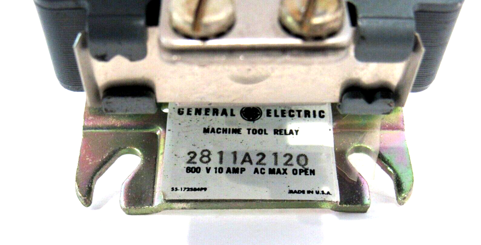 NEW GENERAL ELECTRIC 2811A212Q MACHINE TOOL RELAY - SB Industrial ...
