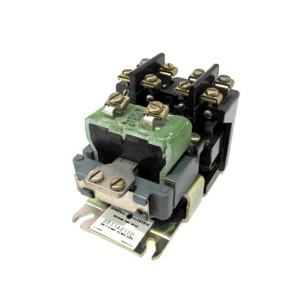 NEW GENERAL ELECTRIC 2811A212Q MACHINE TOOL RELAY - SB Industrial ...