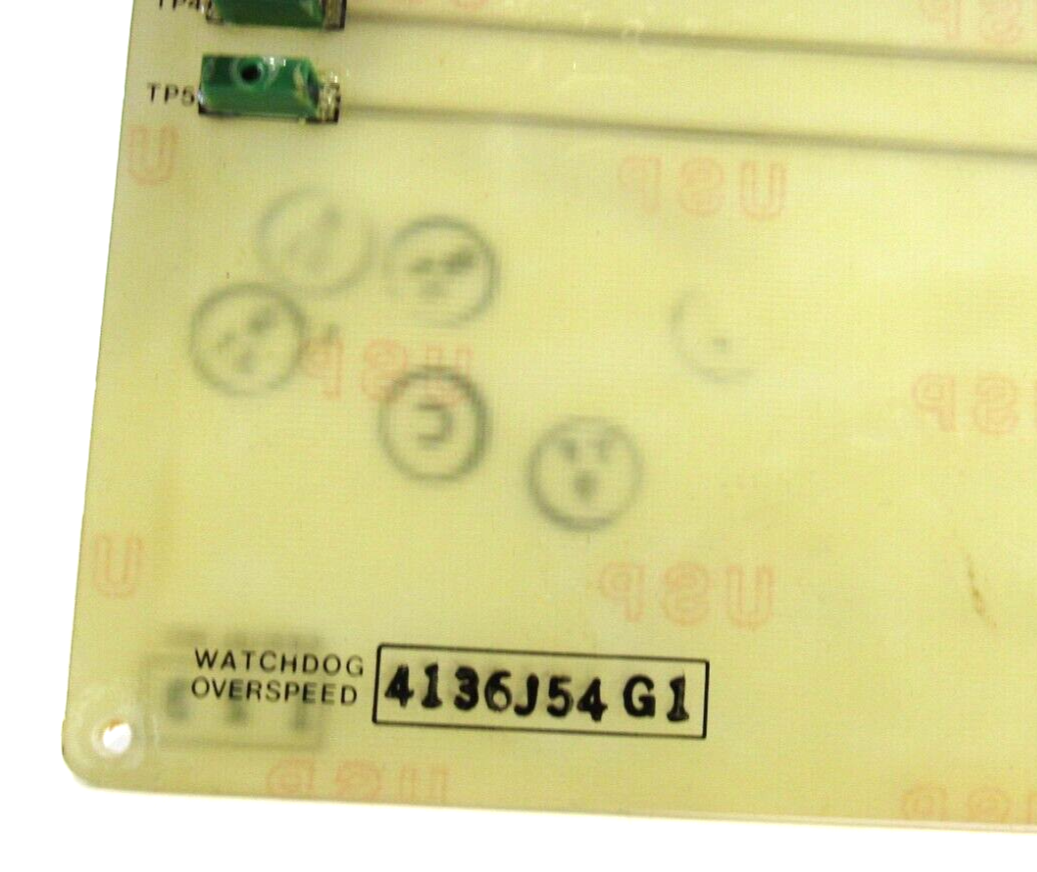 NEW GENERAL ELECTRIC 4136J54G1 WATCHDOG OVERSPEED BOARD - SB Industrial ...