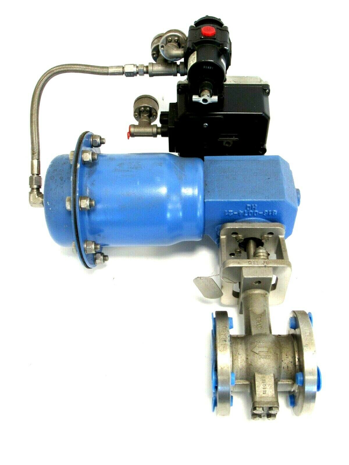 NEW JAMESBURY QPX1C/K15 VALVE AND POSITIONER NP724/S1 L-RECA1HCJJSTY 2 ...