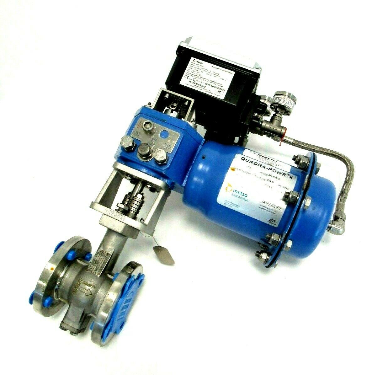 NEW JAMESBURY QPX1C/K15 VALVE AND POSITIONER NP724/S1 L-RECA1HCJJSTY 2 ...