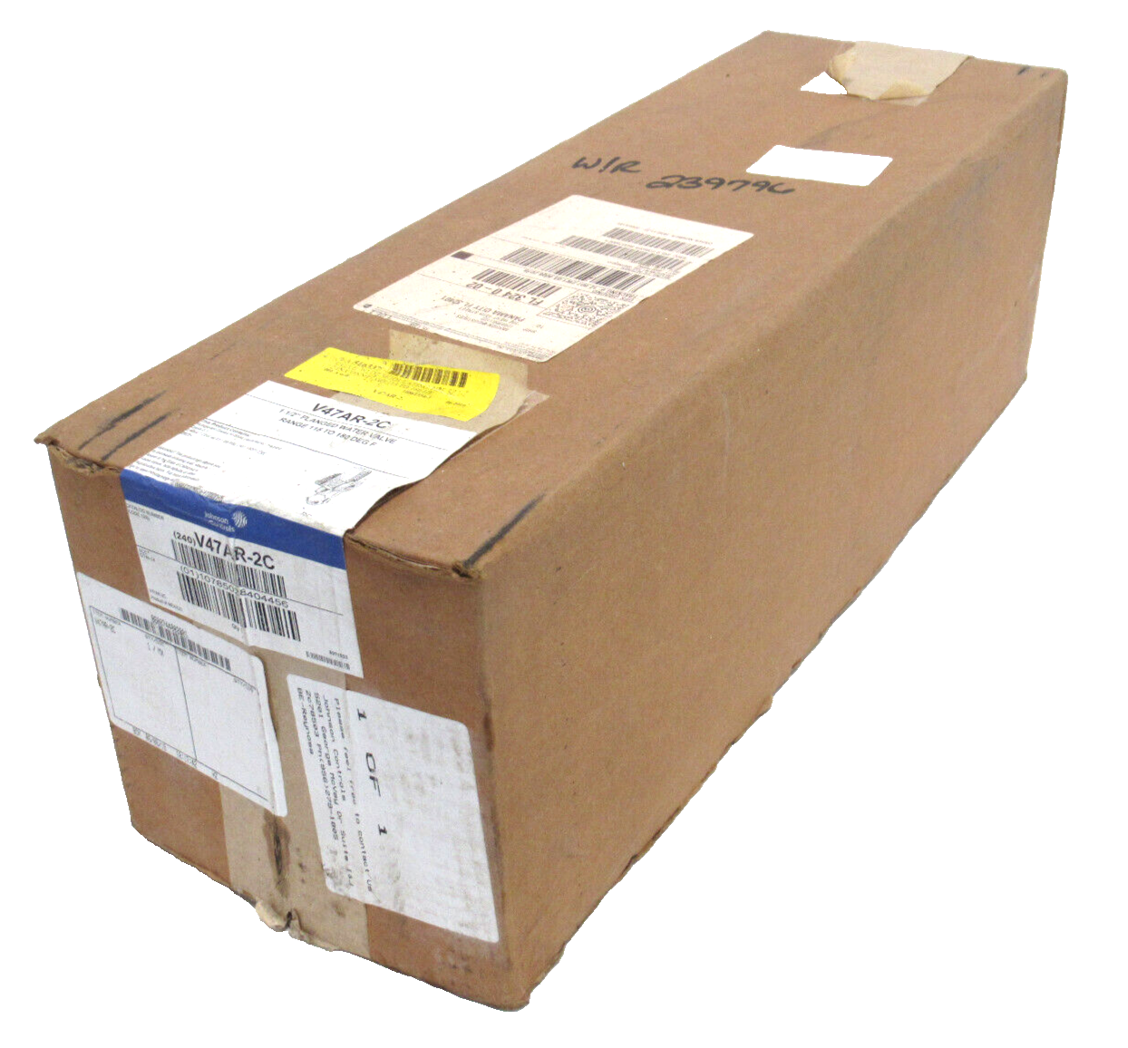 NEW JOHNSON CONTROLS V47AR-2C FLANGED WATER VALVE 1-1/2" - SB ...