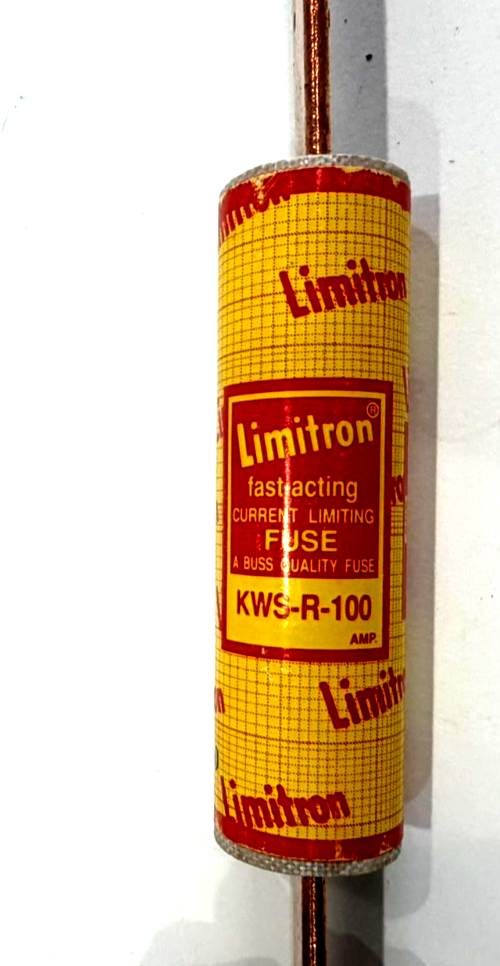 NEW LIMITRON KWS-R-100 FAST-ACTING FUSE KWSR100 - SB Industrial Supply ...