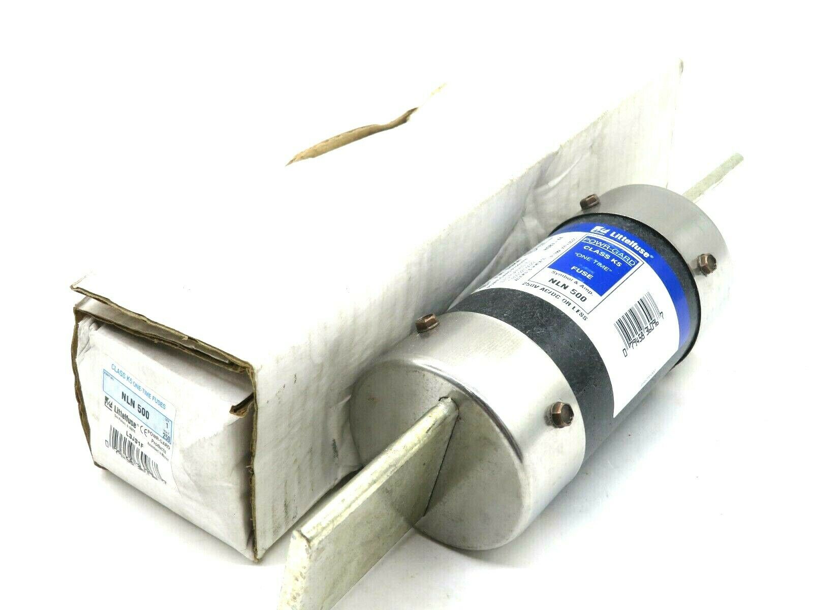 NEW LITTELFUSE NLN-500 ONE TIME FUSES CLASS K5 L3J31F NLN500 - SB ...