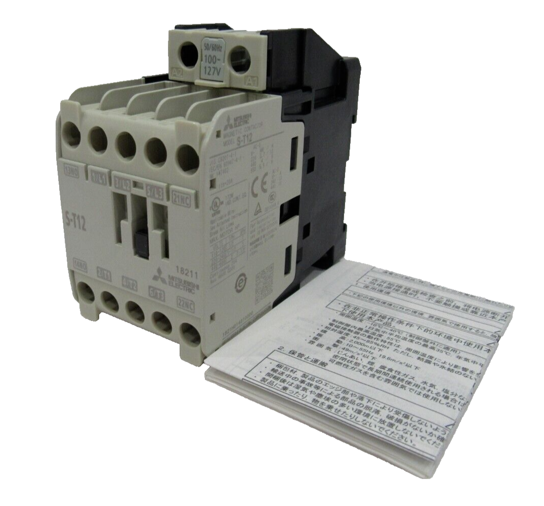 NEW MITSUBISHI S-T12AC100V1A1B CONTACTOR S-T12 ST12AC100V1A1B - SB ...