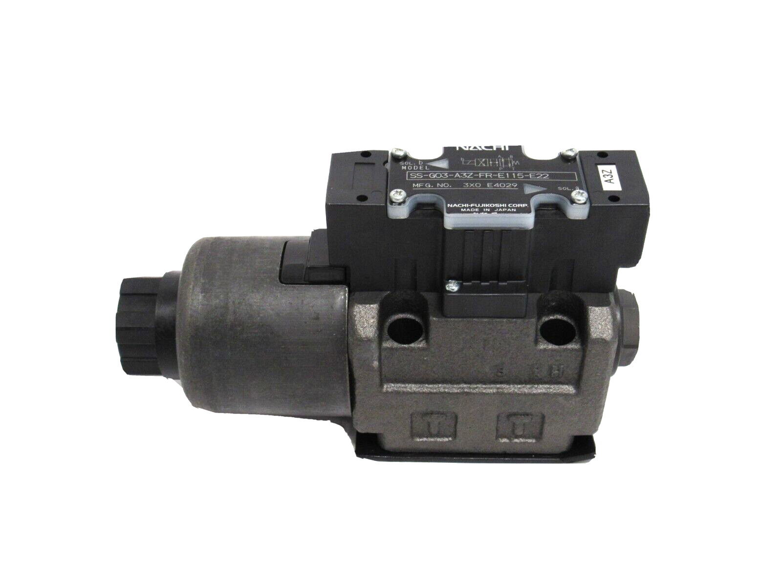NEW NACHI SS-G03-A3Z-FR-E115-E22 SOLENOID VALVE SSG03A3ZFRE115E22 - SB ...